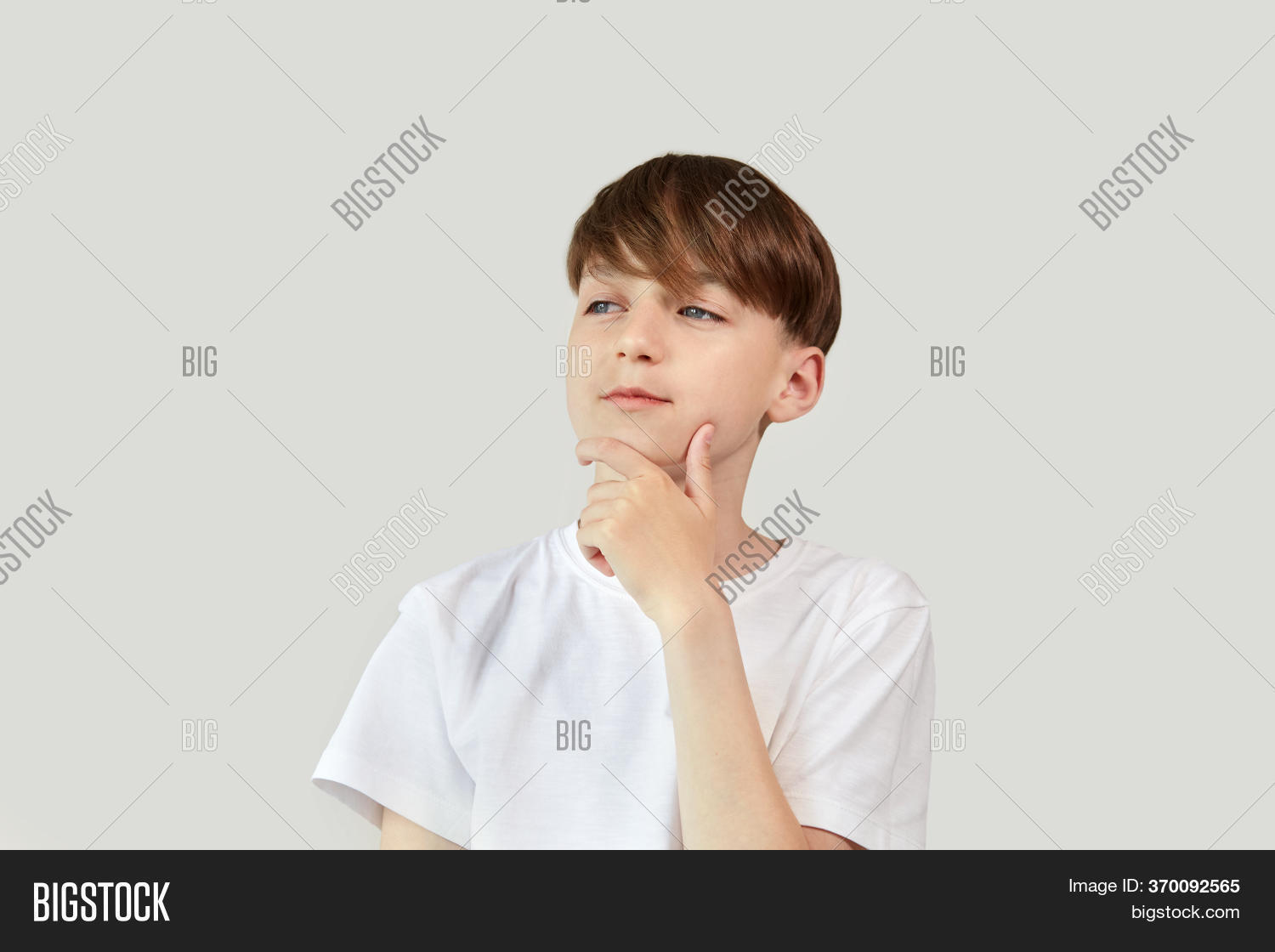 Boy Thinks About Image & Photo (Free Trial) | Bigstock