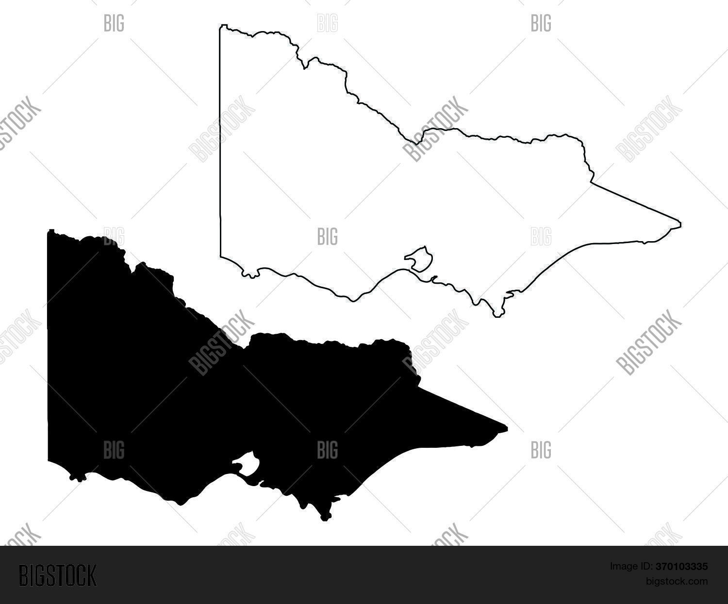 Map Victoria Vector & Photo (Free Trial) | Bigstock