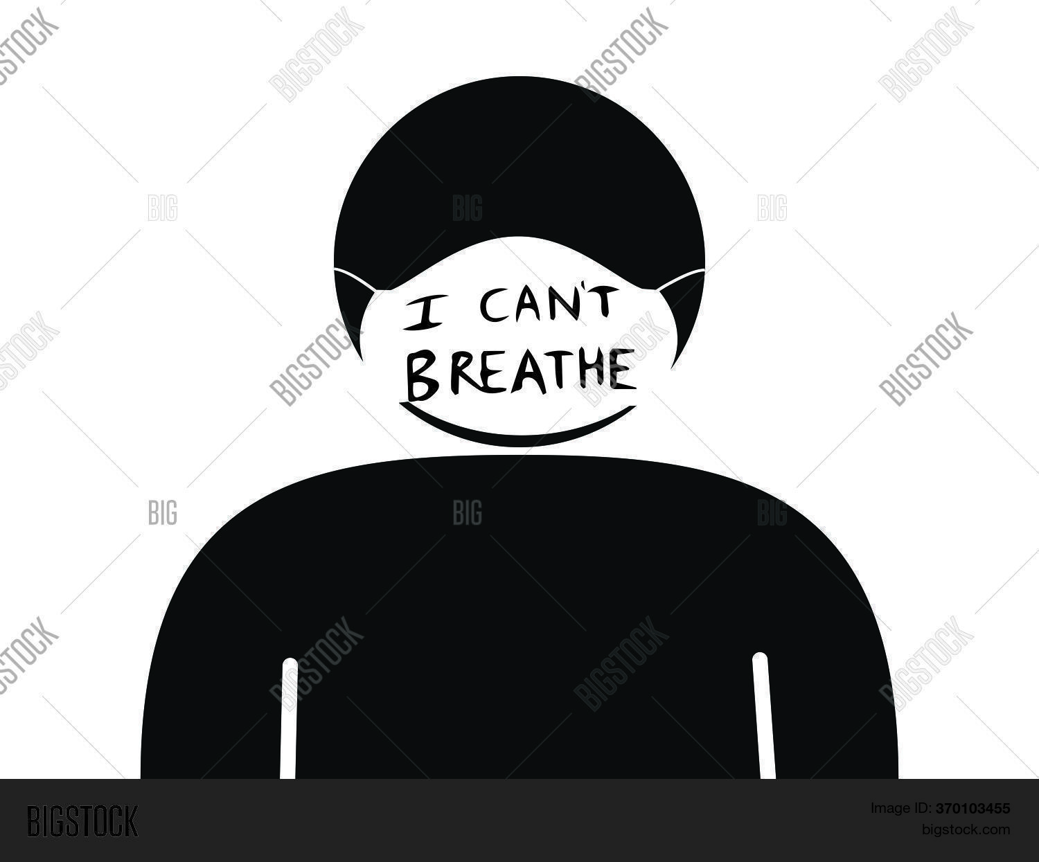 Stick Figure Mask Can Vector & Photo (Free Trial) | Bigstock