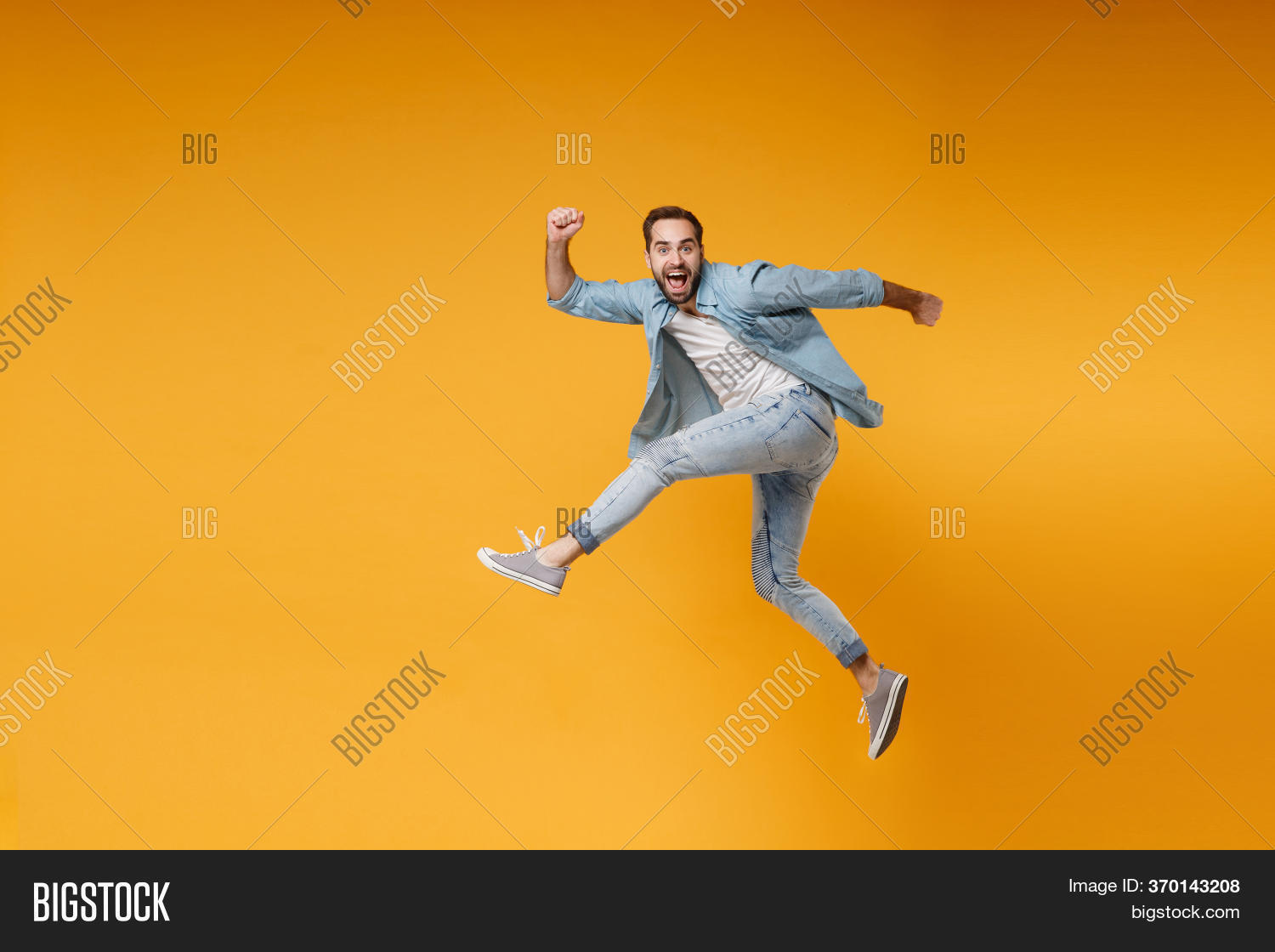 Side View Excited Image & Photo (Free Trial) | Bigstock