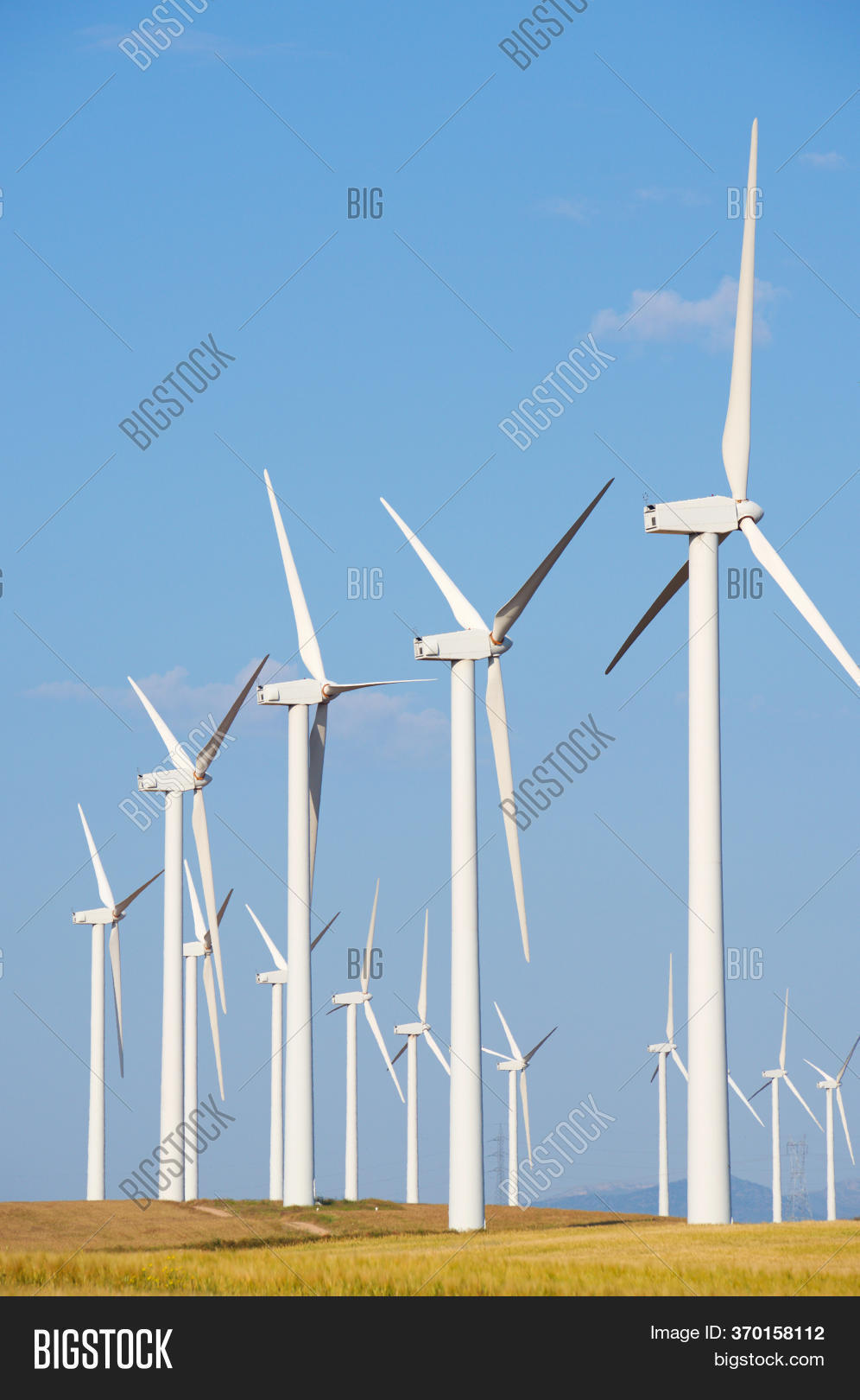 Wind Turbines Electric Image & Photo (Free Trial) | Bigstock