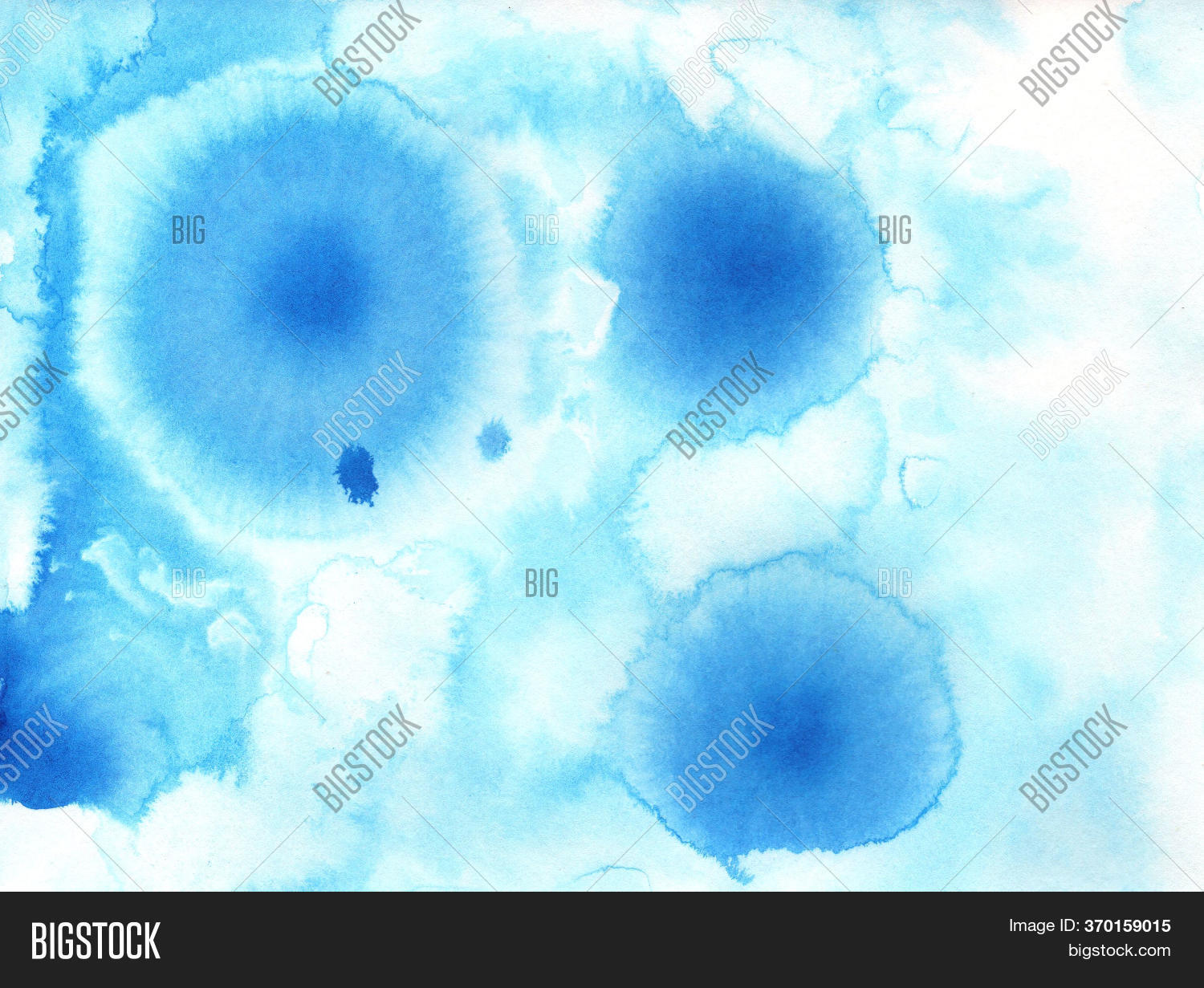 Blue Ink Stains Drawn Image & Photo (Free Trial) | Bigstock