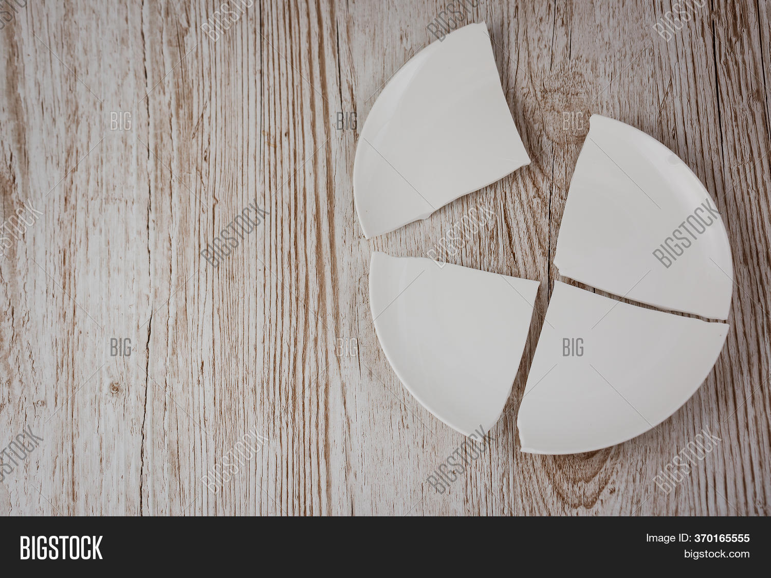 Broken Plate On Floor Image & Photo (Free Trial) | Bigstock