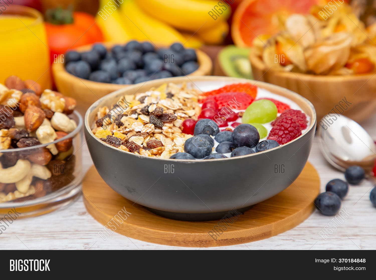 Group Fruits Breakfast Image & Photo (Free Trial) | Bigstock
