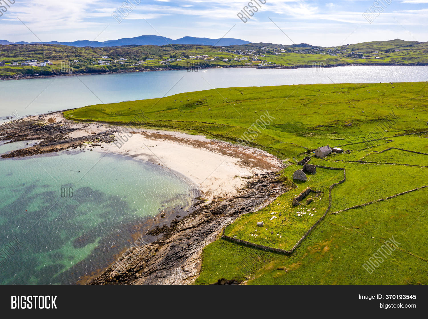 Aerial View Inishkeel Image & Photo (Free Trial) | Bigstock