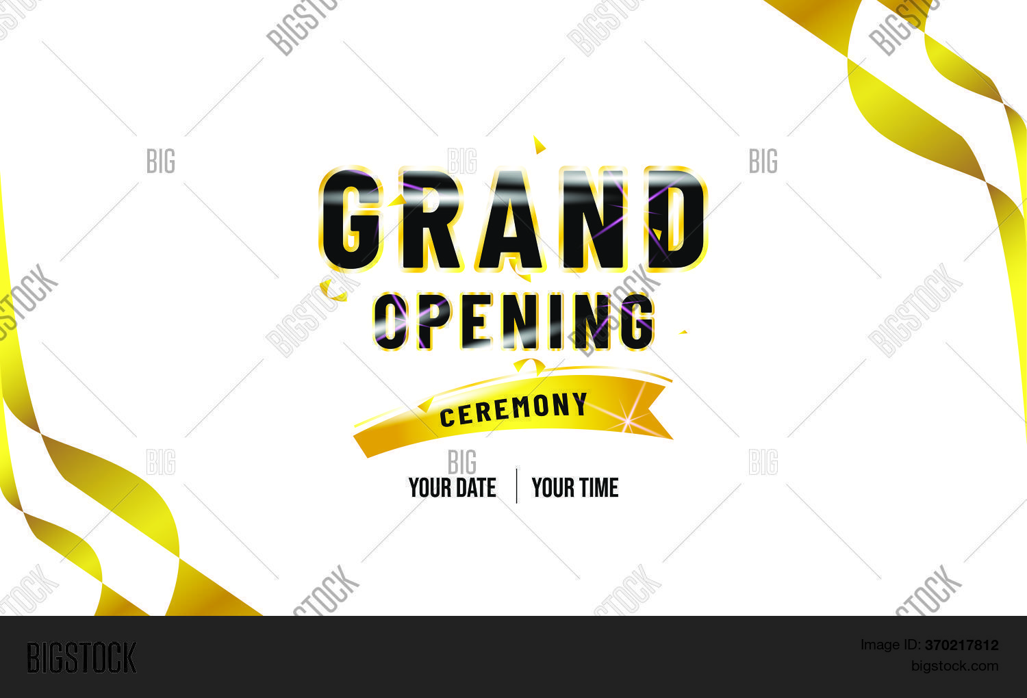 Grand Opening Vector & Photo (Free Trial) | Bigstock