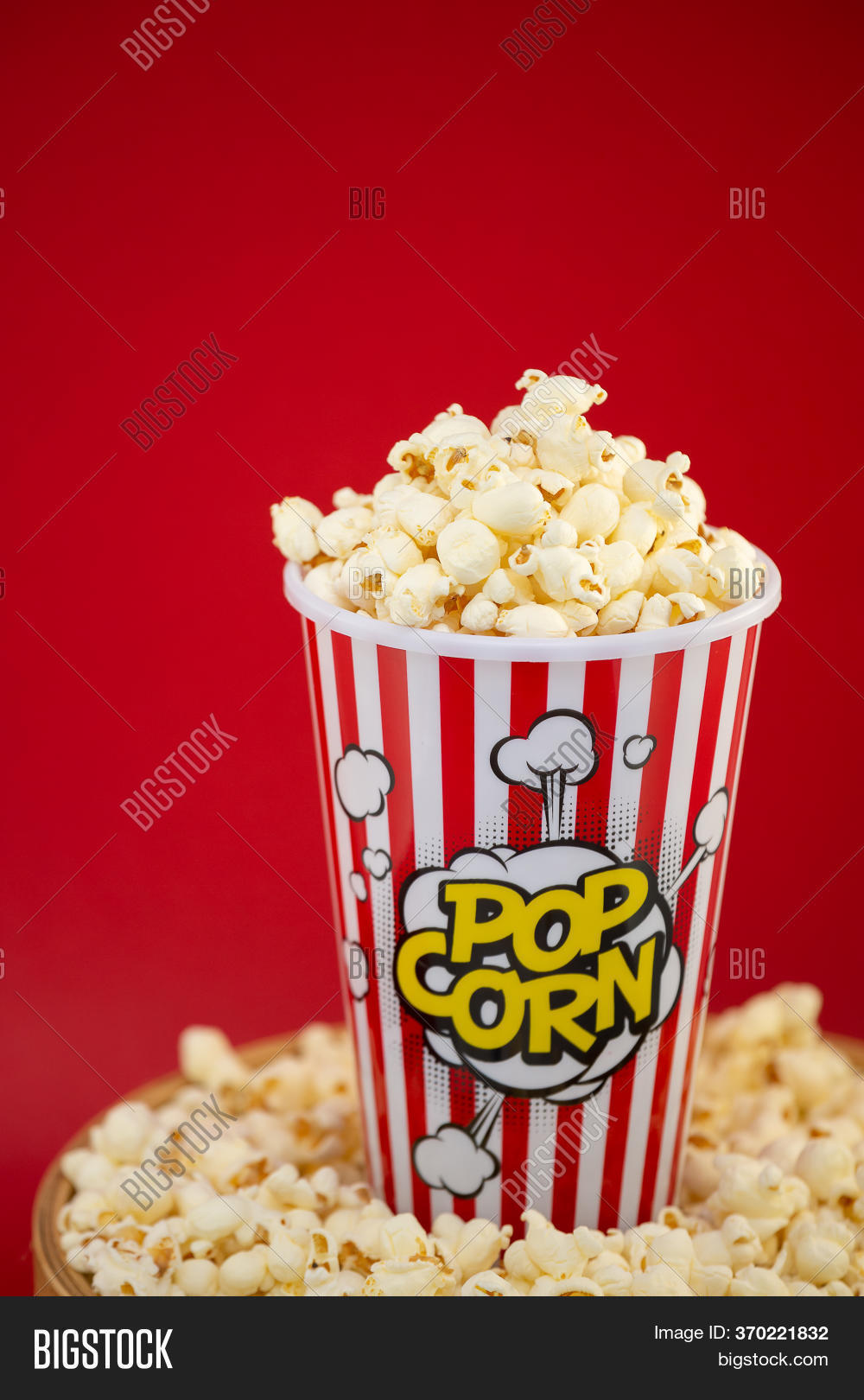 Butter Popcorn Red Image & Photo (Free Trial) | Bigstock