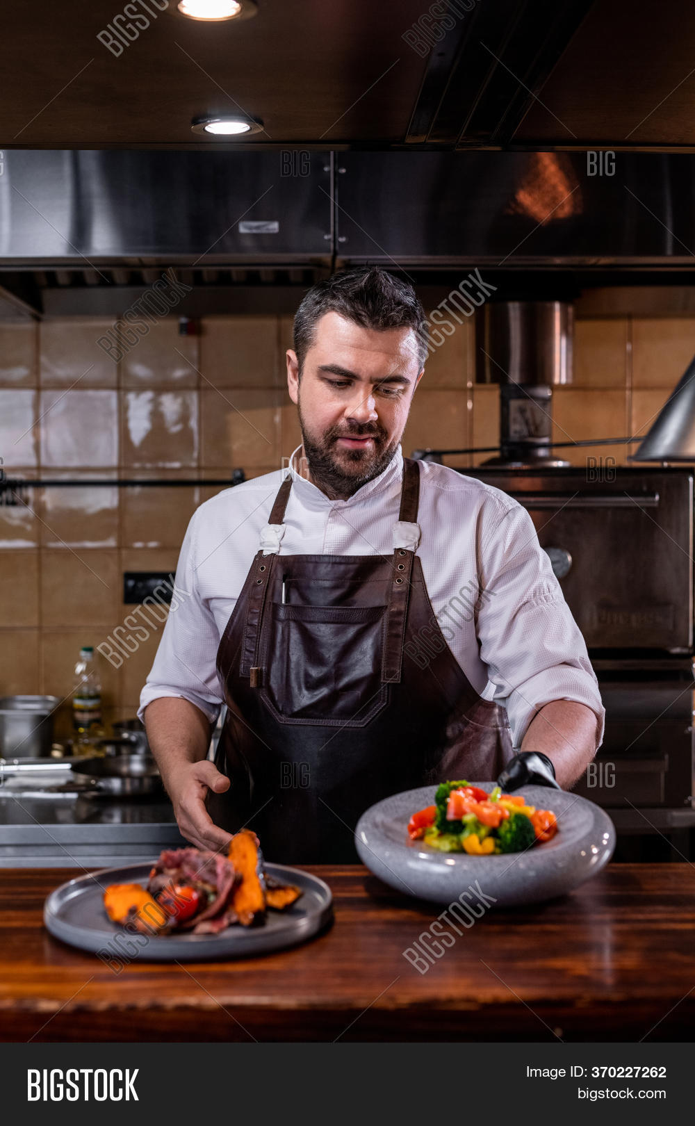 Handsome Chef Leather Image & Photo (Free Trial) | Bigstock