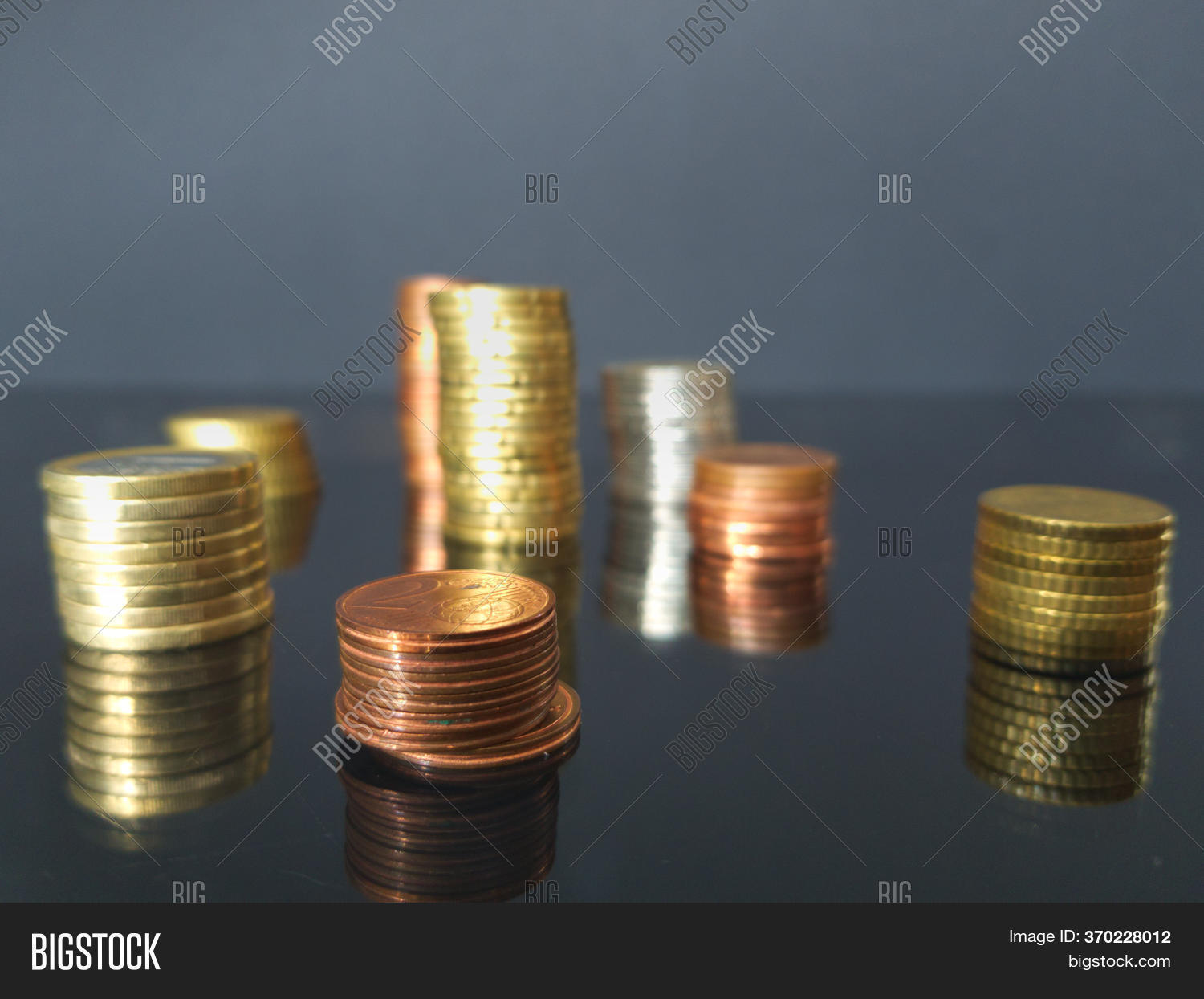 Pile Coins Image & Photo (Free Trial) | Bigstock