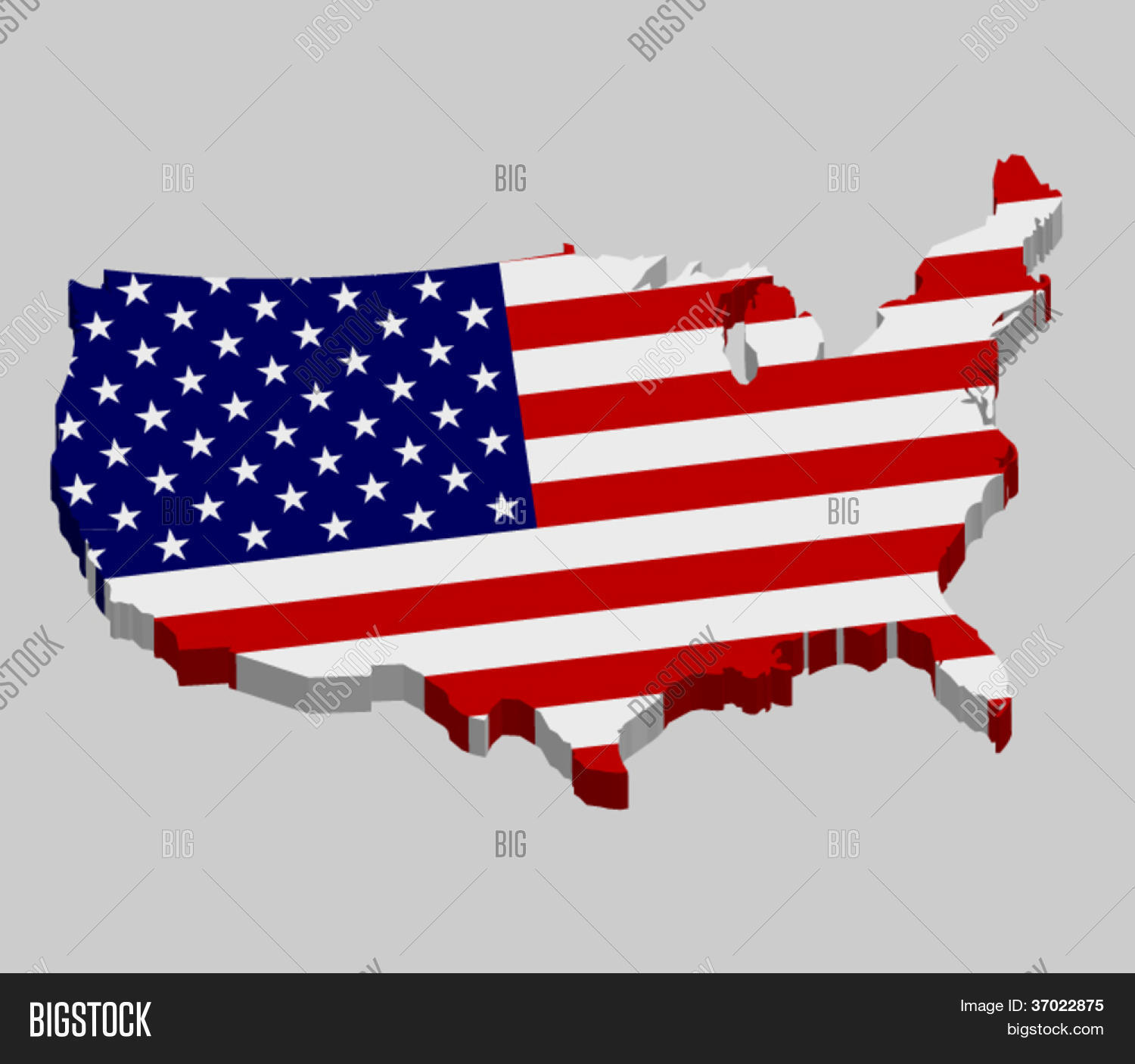 3D Vector Flag Map Vector & Photo (Free Trial) | Bigstock