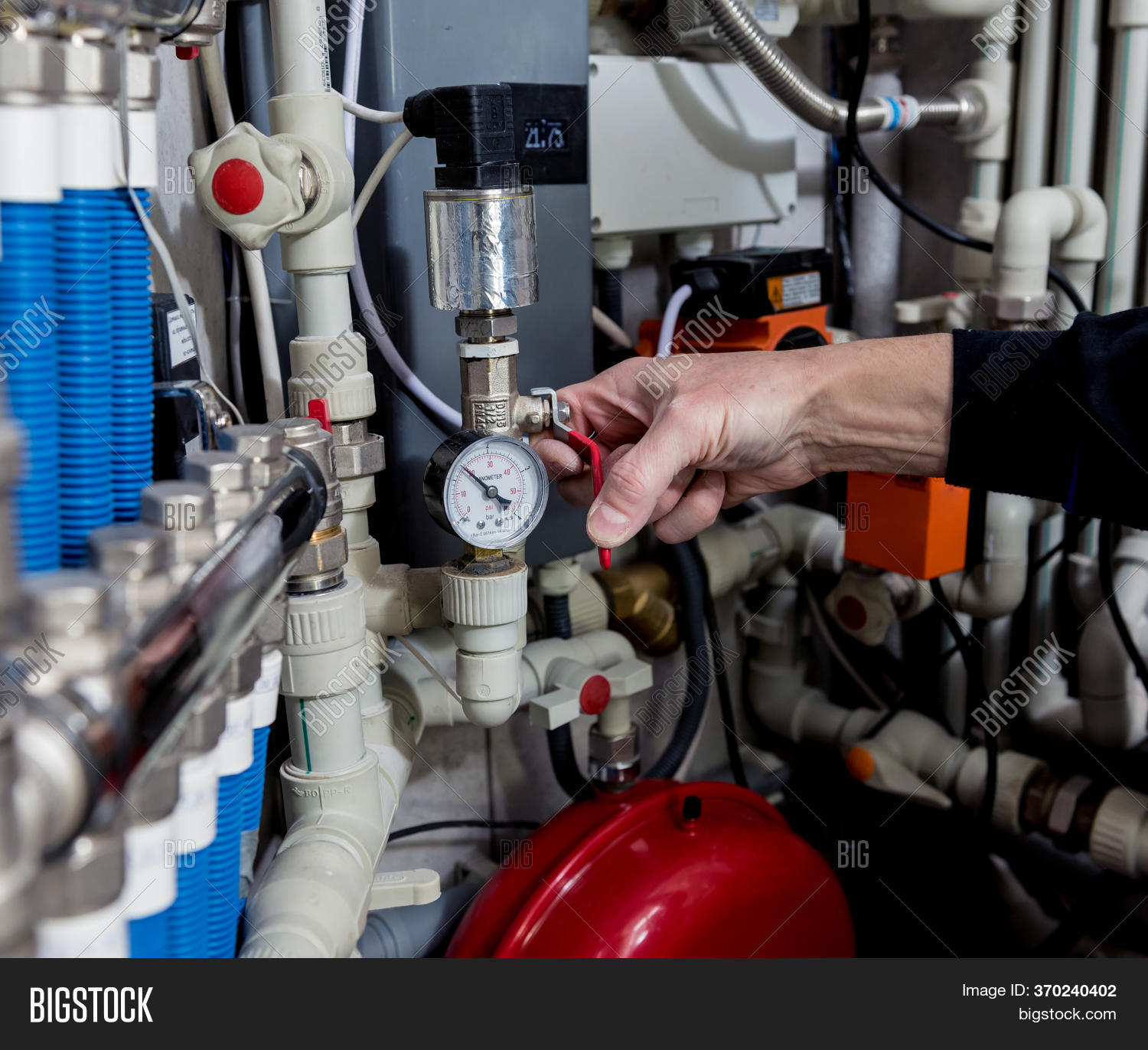 Heating Engineer Image & Photo (Free Trial) | Bigstock