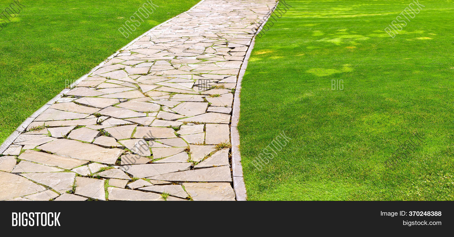 Flagstone Footpath Image & Photo (Free Trial) | Bigstock