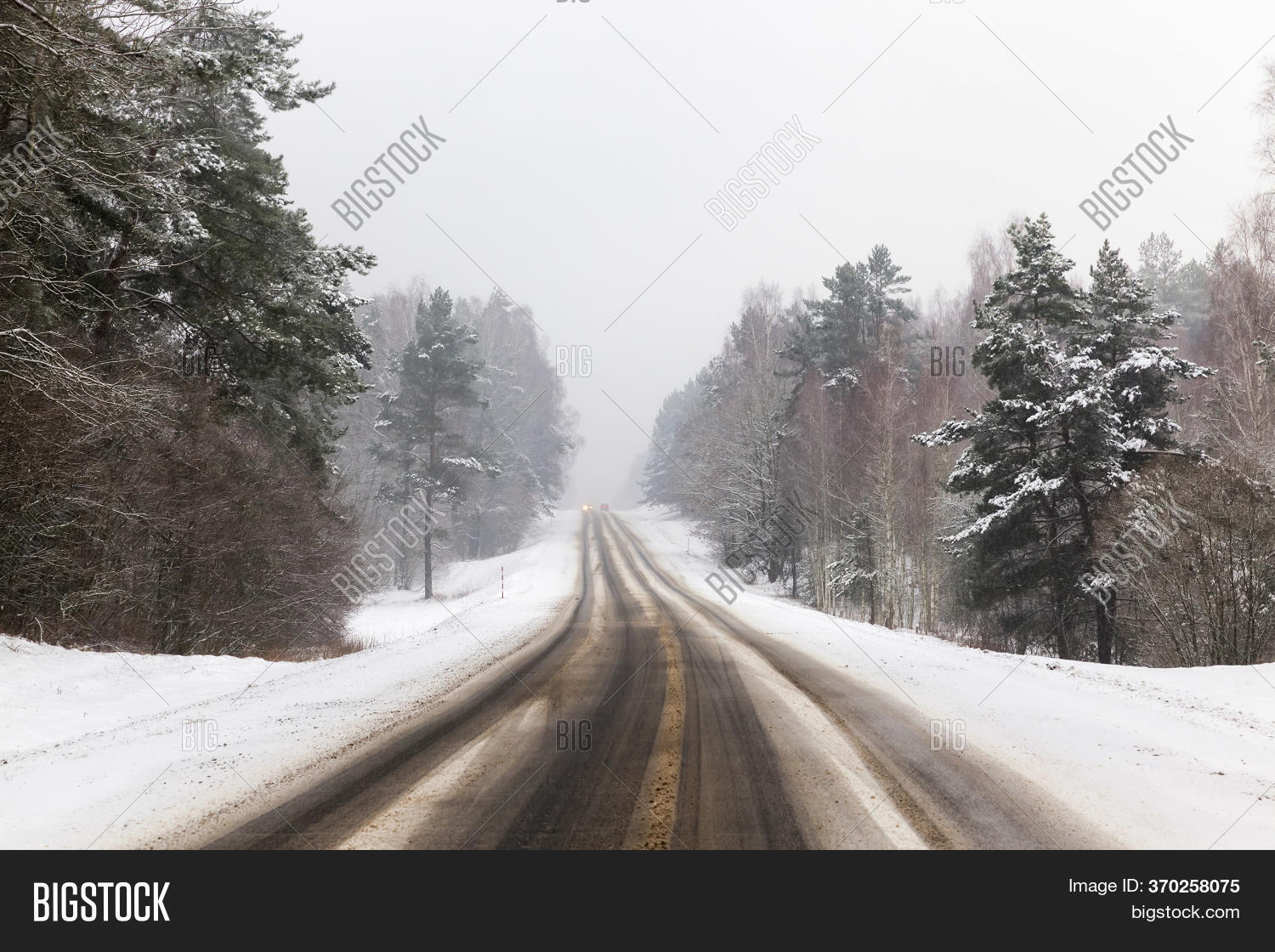 Winter Road Driving Image & Photo (Free Trial) | Bigstock