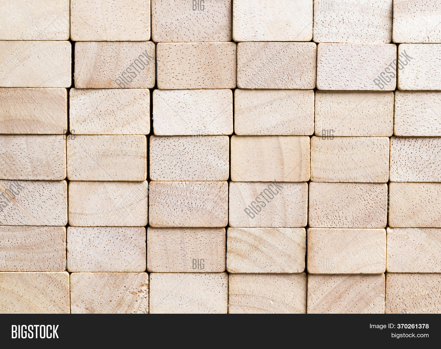 Cubes Made Bamboo Wood Image & Photo (Free Trial) | Bigstock
