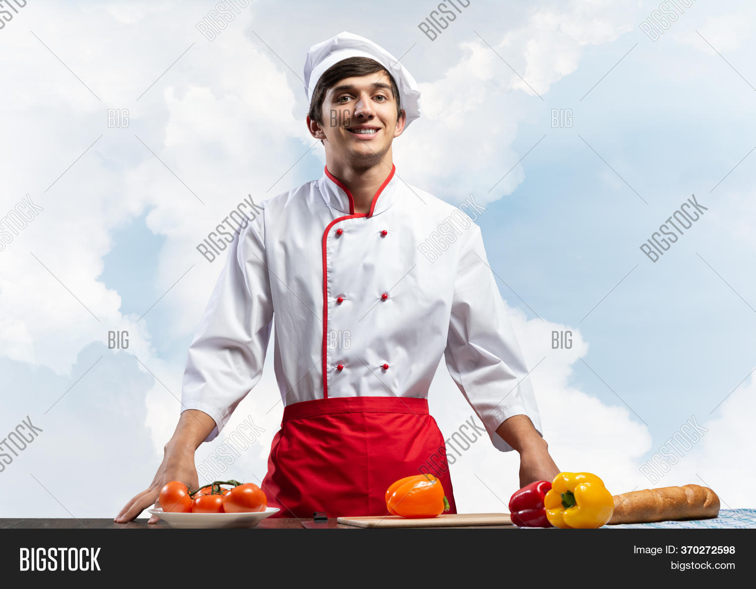 Young Male Chef Image & Photo (Free Trial) | Bigstock