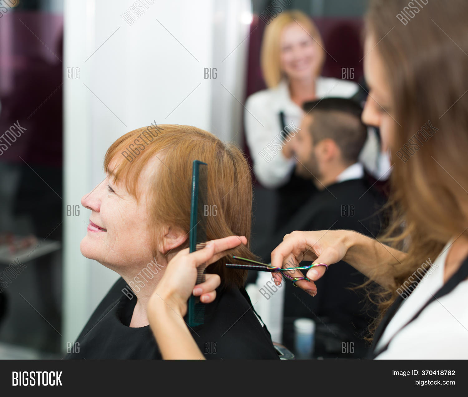 Barber Makes Cut Image & Photo (Free Trial) | Bigstock