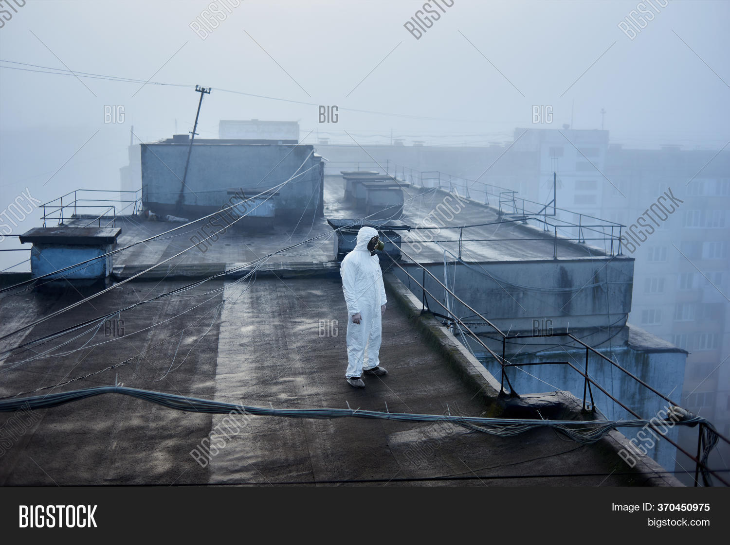 Man Standing On Roof Image & Photo (Free Trial) | Bigstock