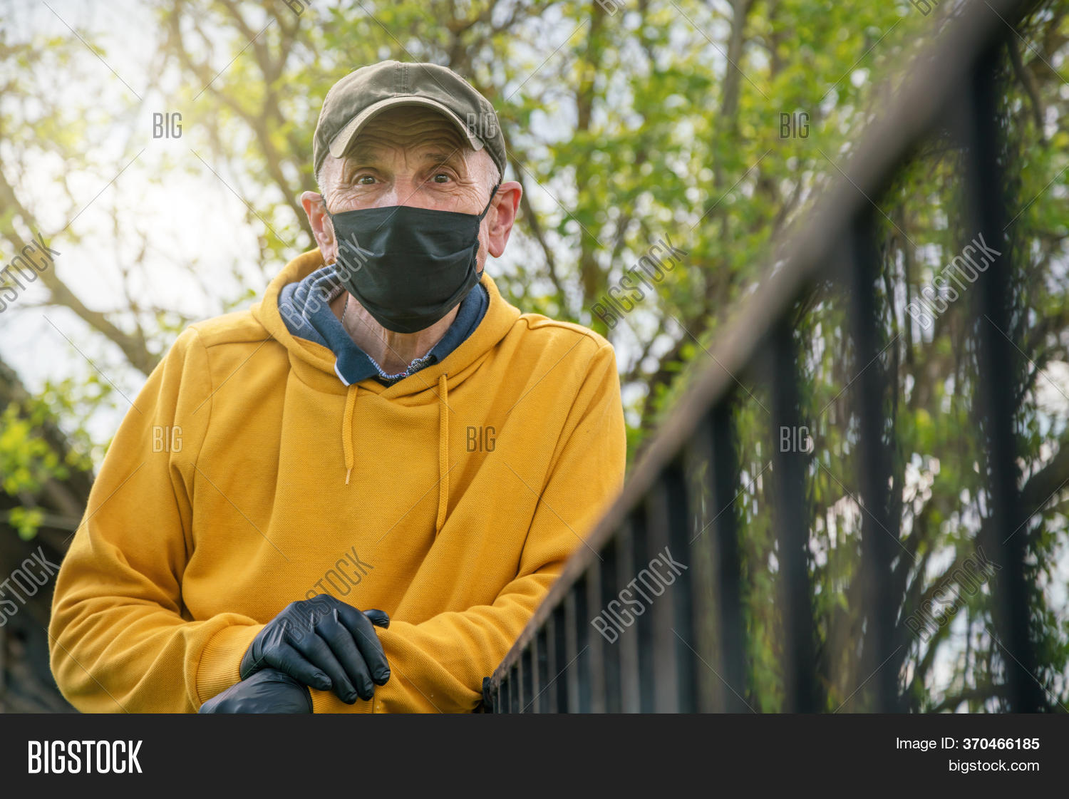 Senior Man Yellow Image & Photo (Free Trial) | Bigstock