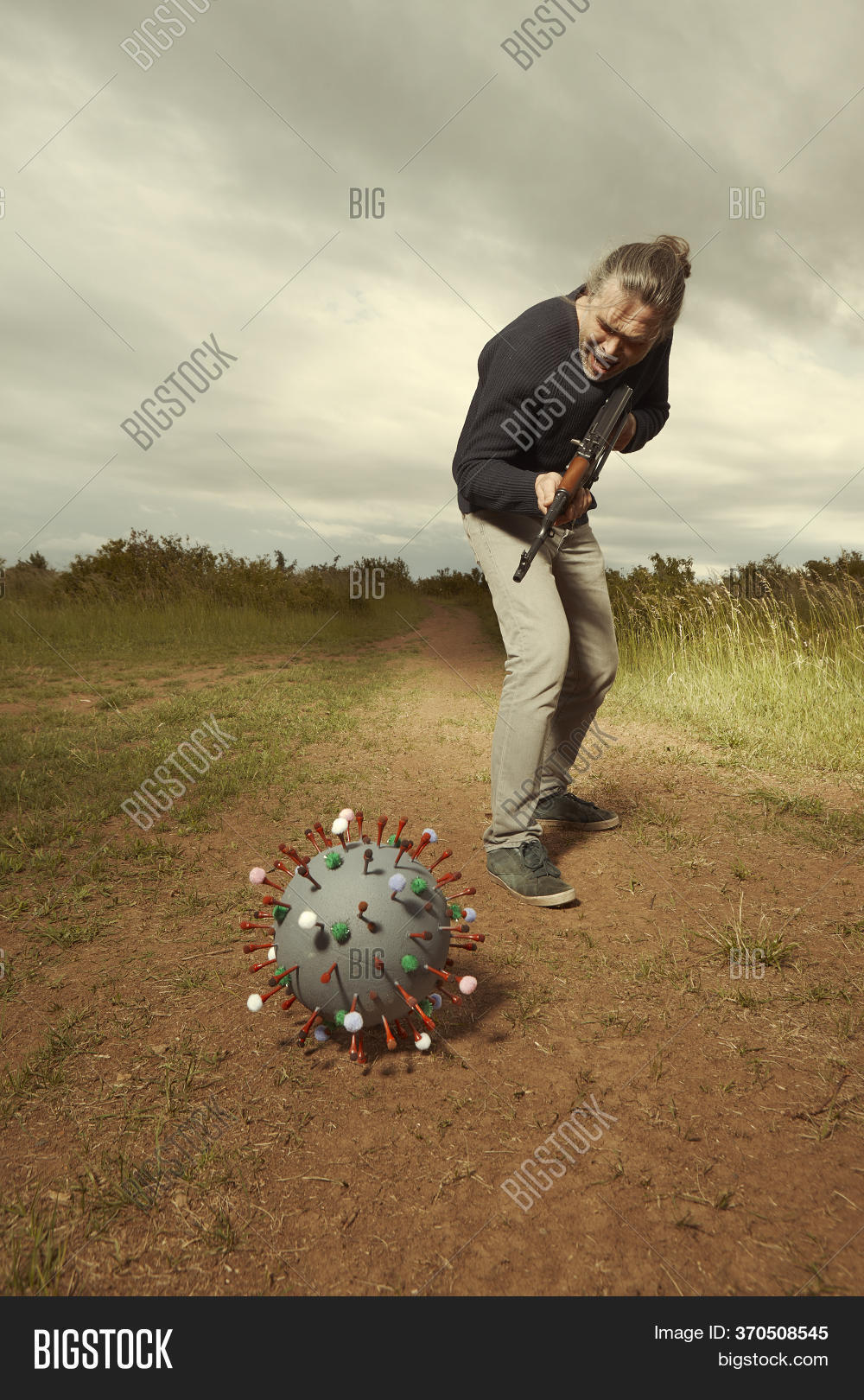 Armed Man Civilian Image & Photo (Free Trial) | Bigstock