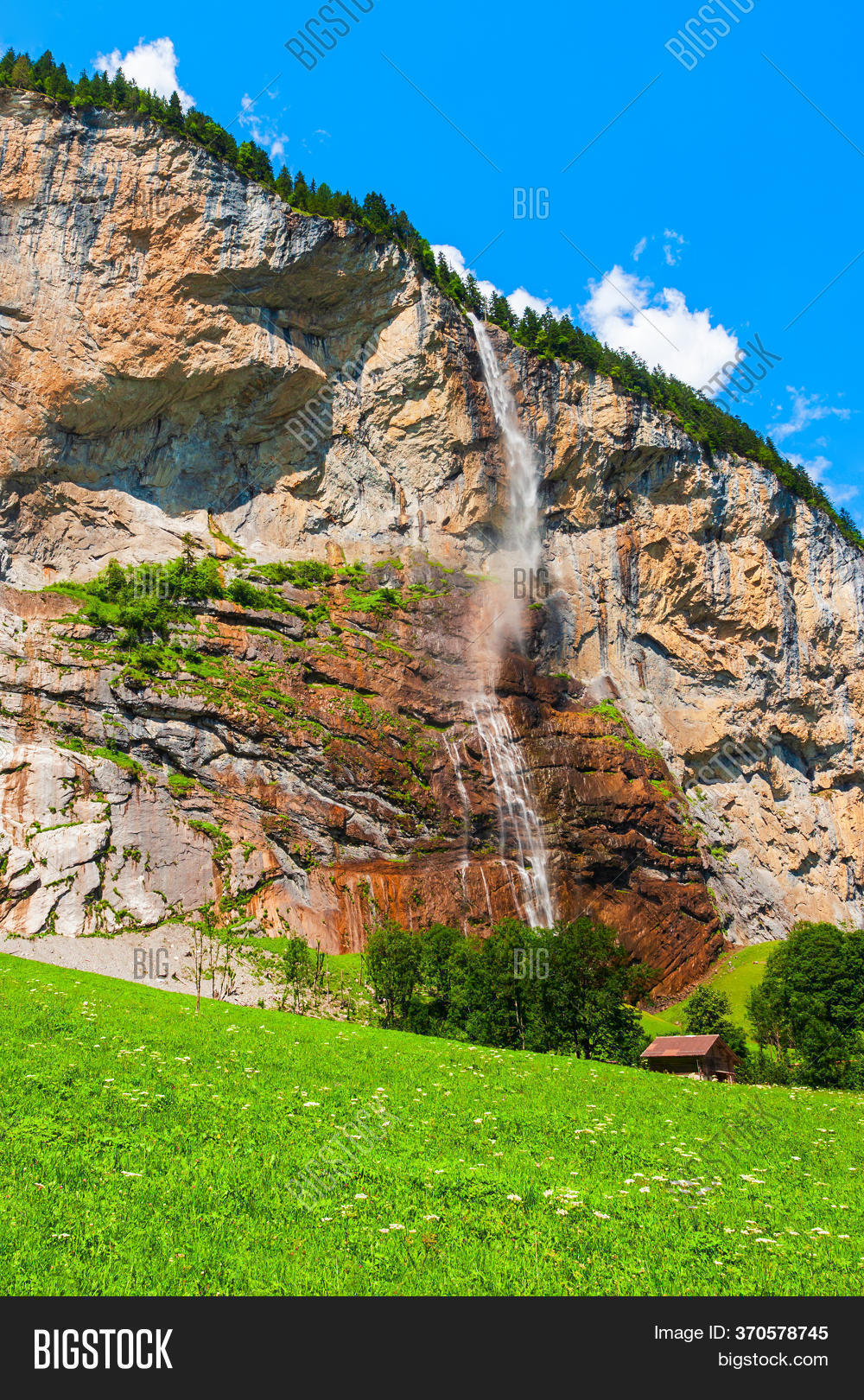 Staubbachfall Image & Photo (Free Trial) | Bigstock