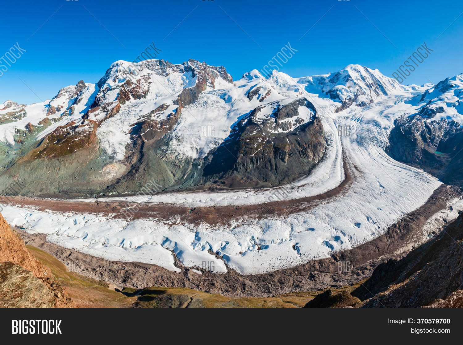 Monte Rosa Mountain Image & Photo (Free Trial) | Bigstock