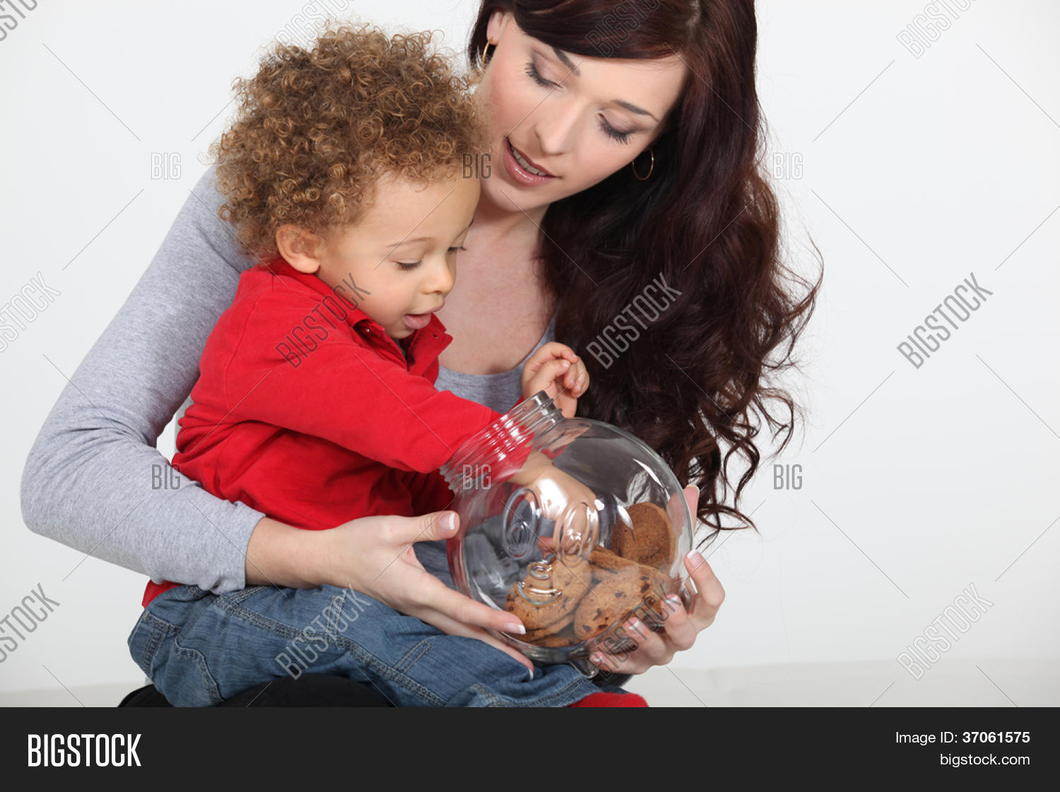 Little Boy Grabbing Image & Photo (Free Trial) | Bigstock