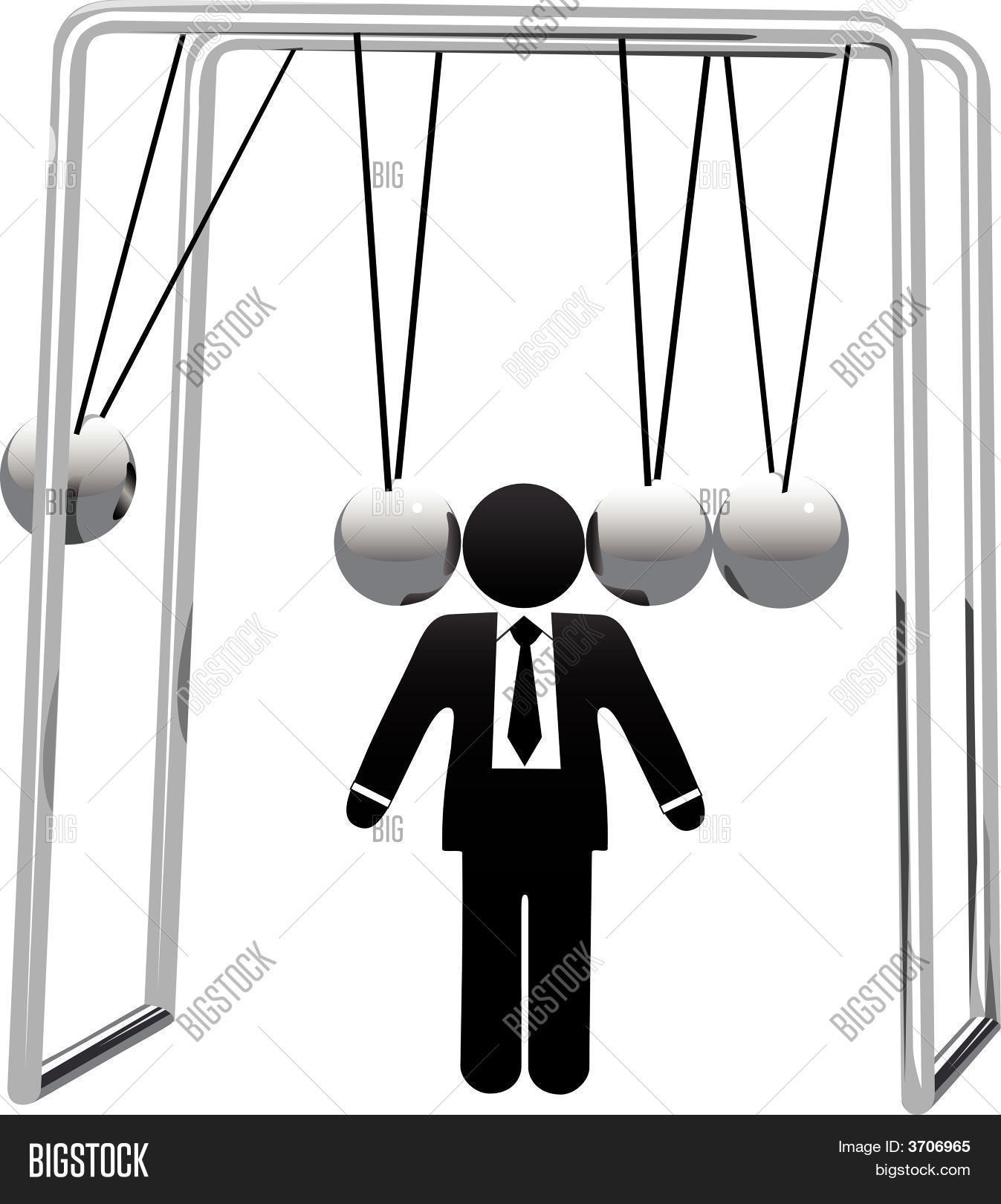 Newtons Cradle Vector & Photo (Free Trial) | Bigstock