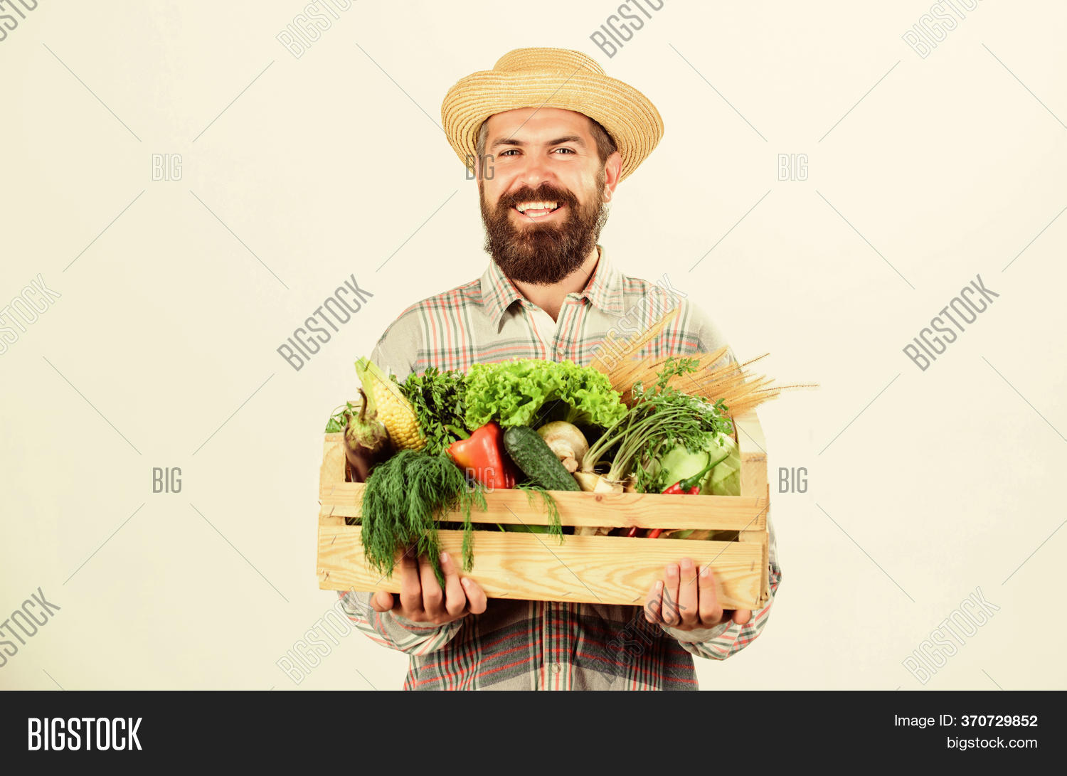 Farmer Guy Carry Image & Photo (Free Trial) | Bigstock