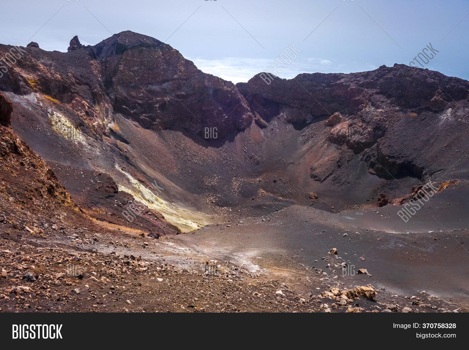 Pico Do Fogo Volcano Image & Photo (Free Trial) | Bigstock