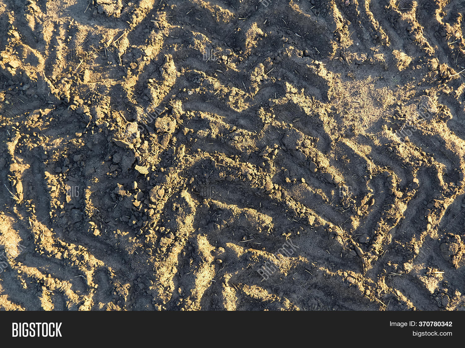 Excavator Tracks On Image & Photo (Free Trial) | Bigstock