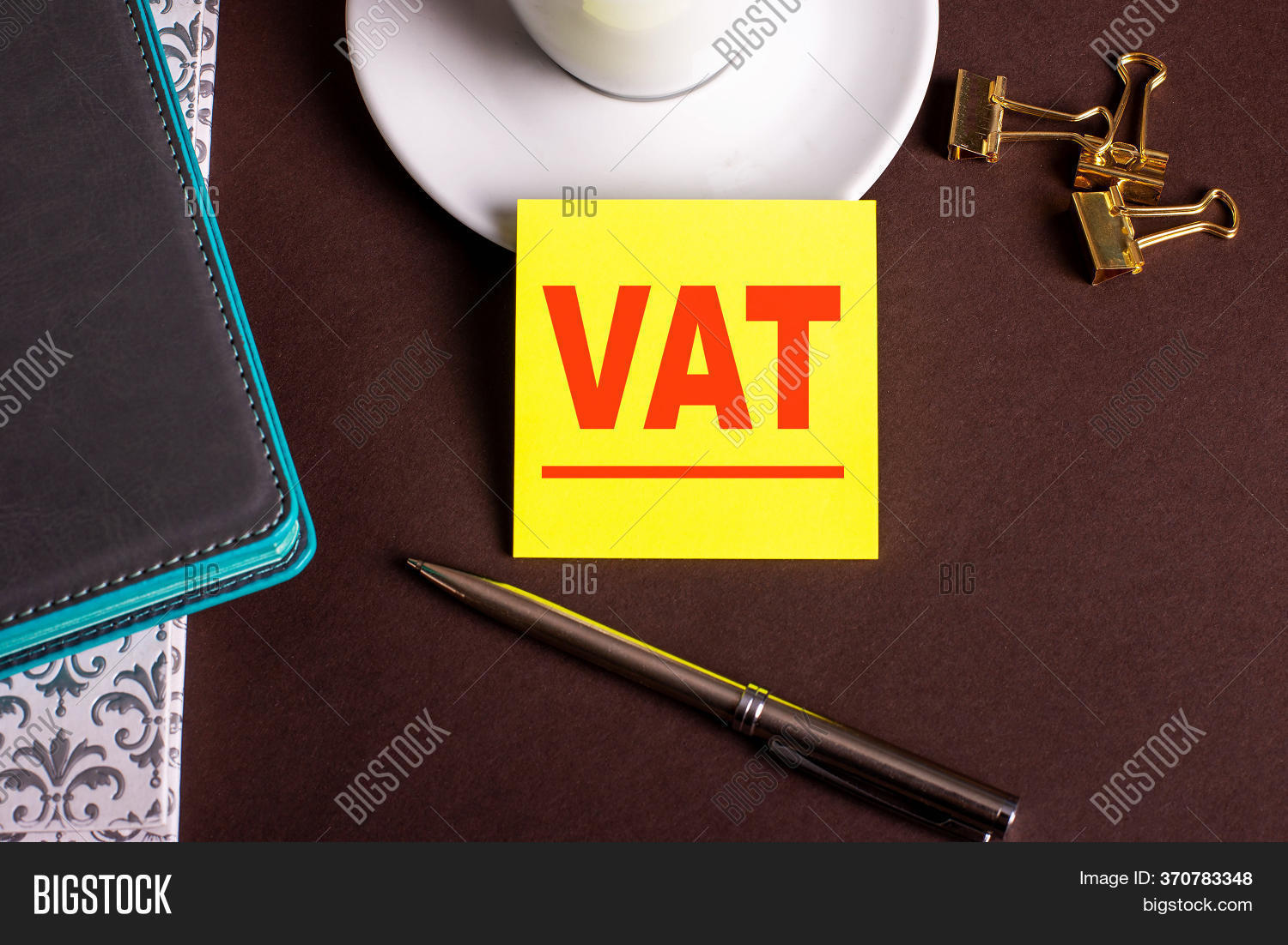 Vat Written On Yellow Image & Photo (Free Trial) | Bigstock