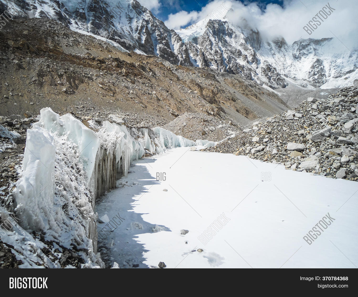 Ice Stalactite Nepal. Image & Photo (Free Trial) | Bigstock