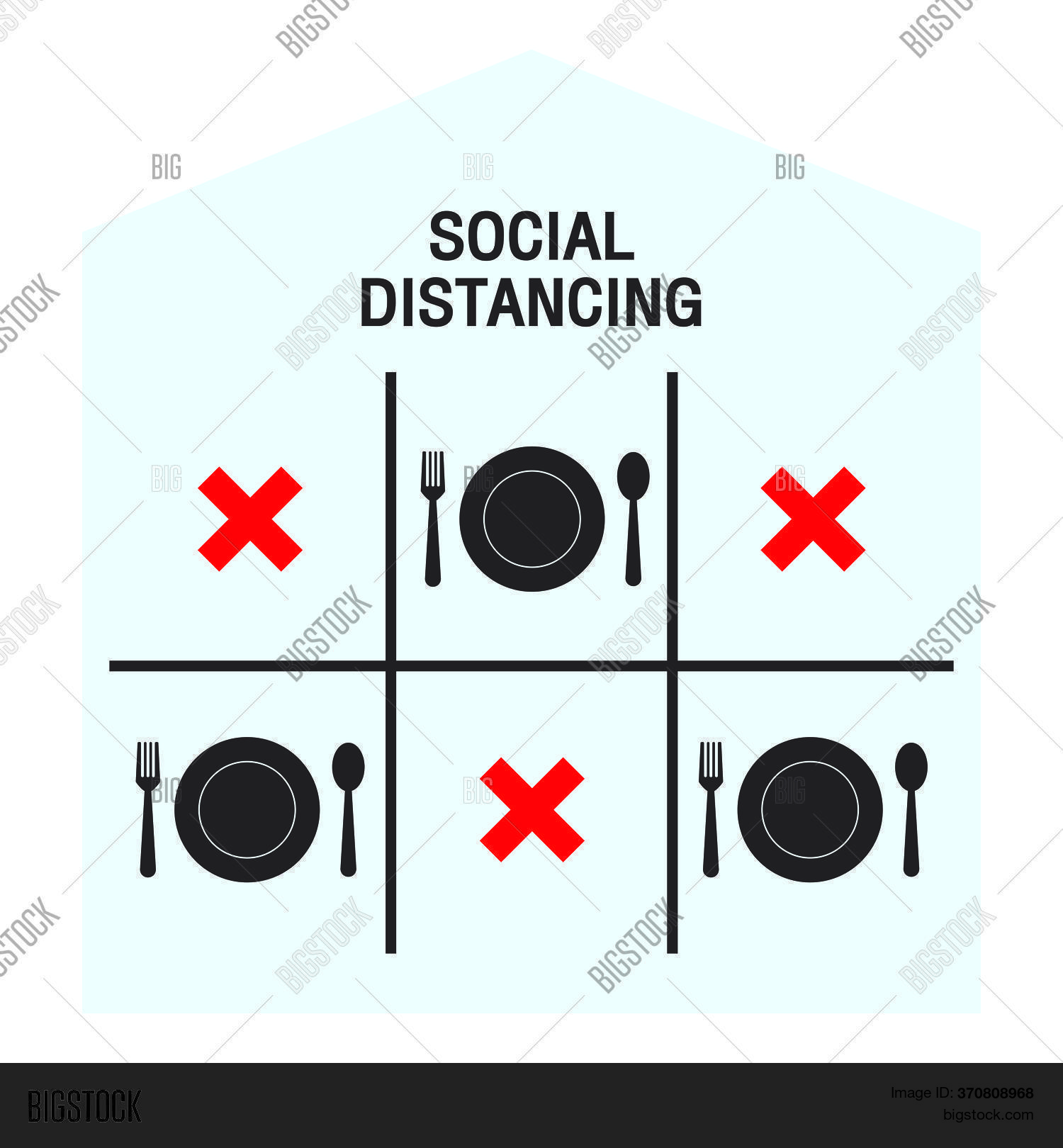 Keep Safe Distance Vector & Photo (Free Trial) | Bigstock