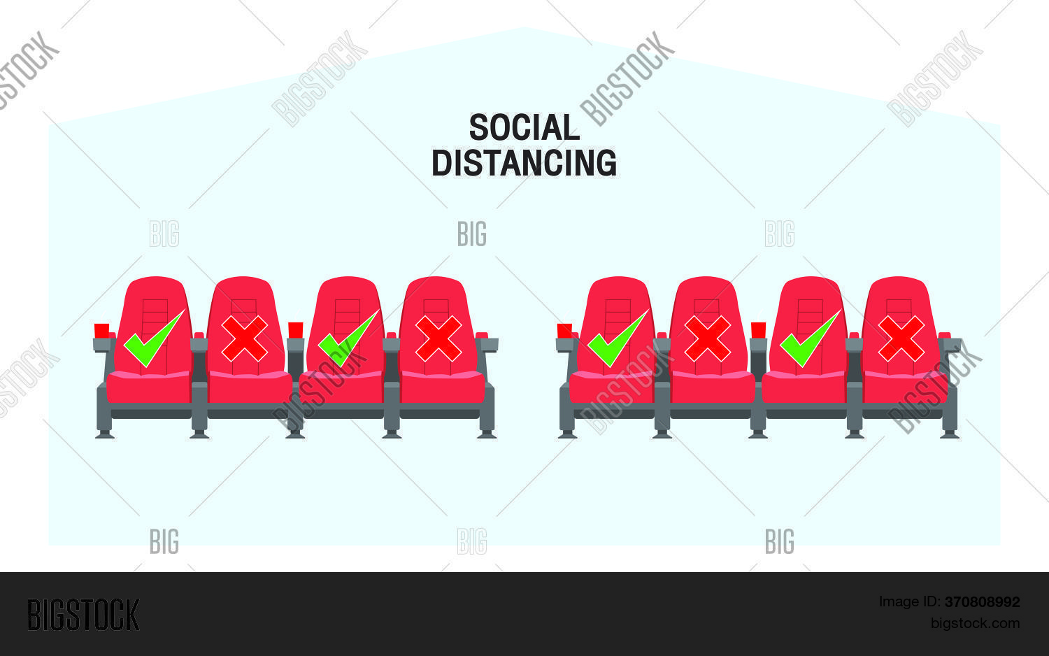 Keep Safe Distance Vector & Photo (Free Trial) | Bigstock