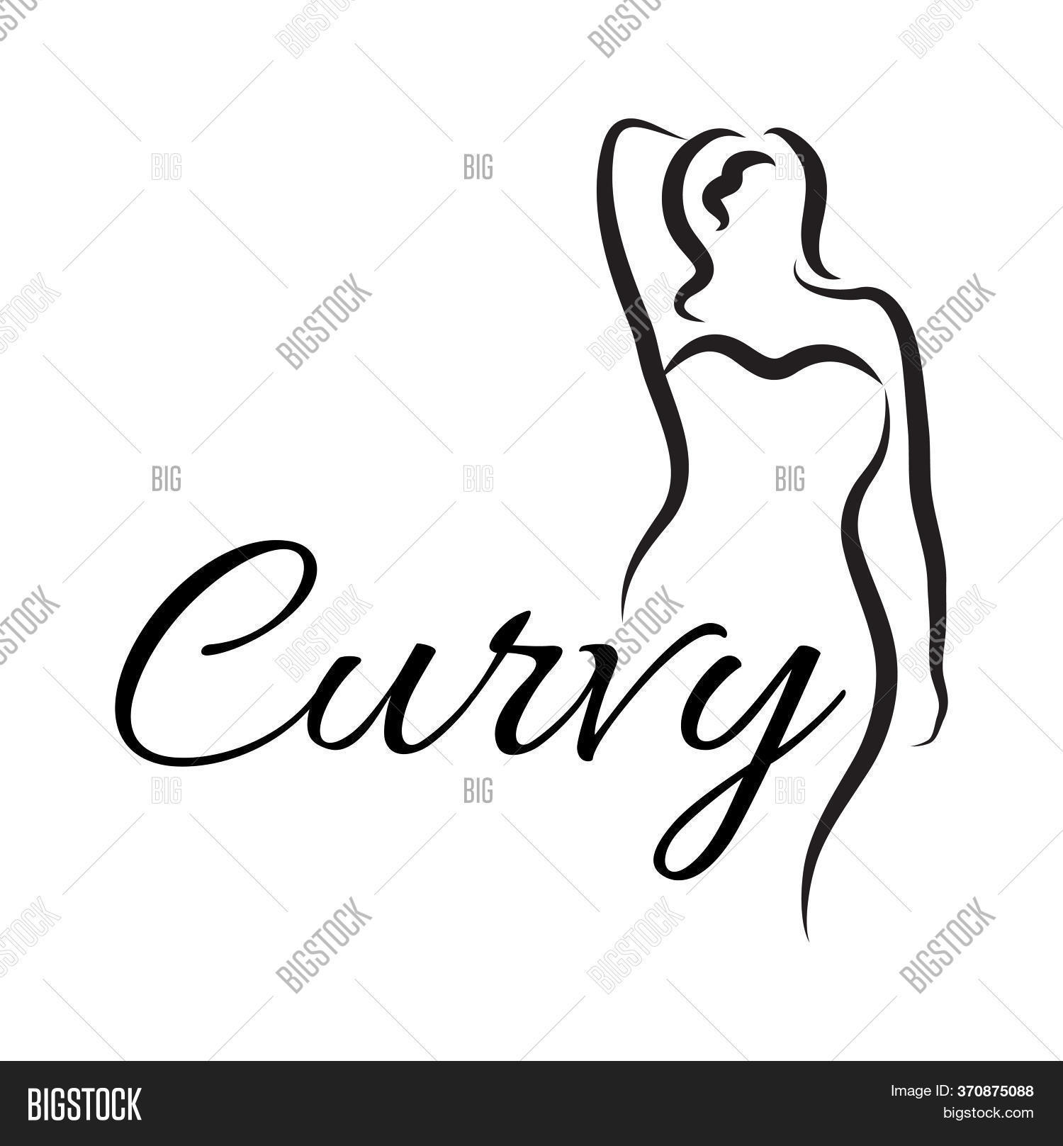 Logo Plus Size Woman. Image & Photo (Free Trial) | Bigstock