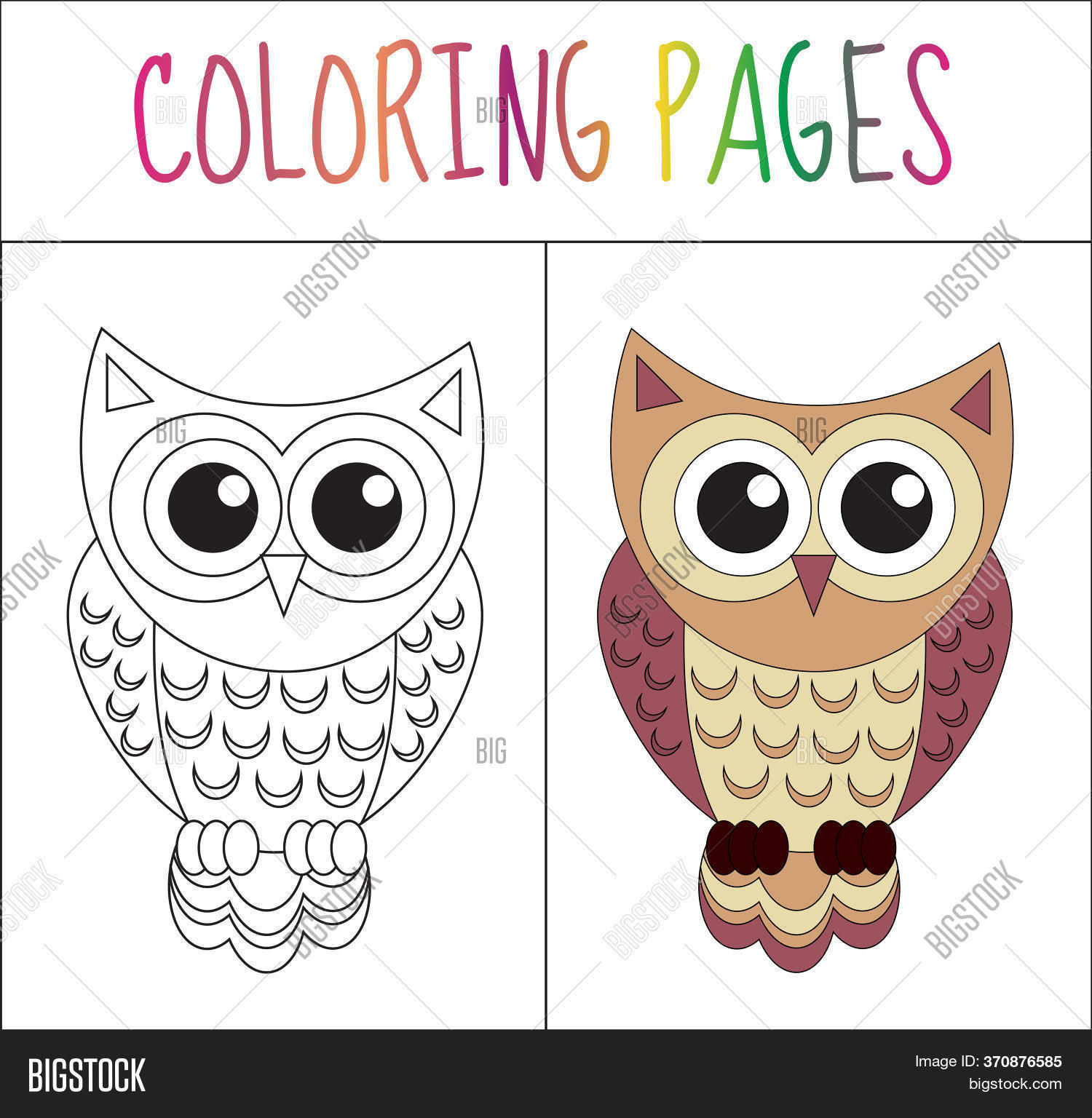 Coloring Book Page. Image & Photo (Free Trial) | Bigstock