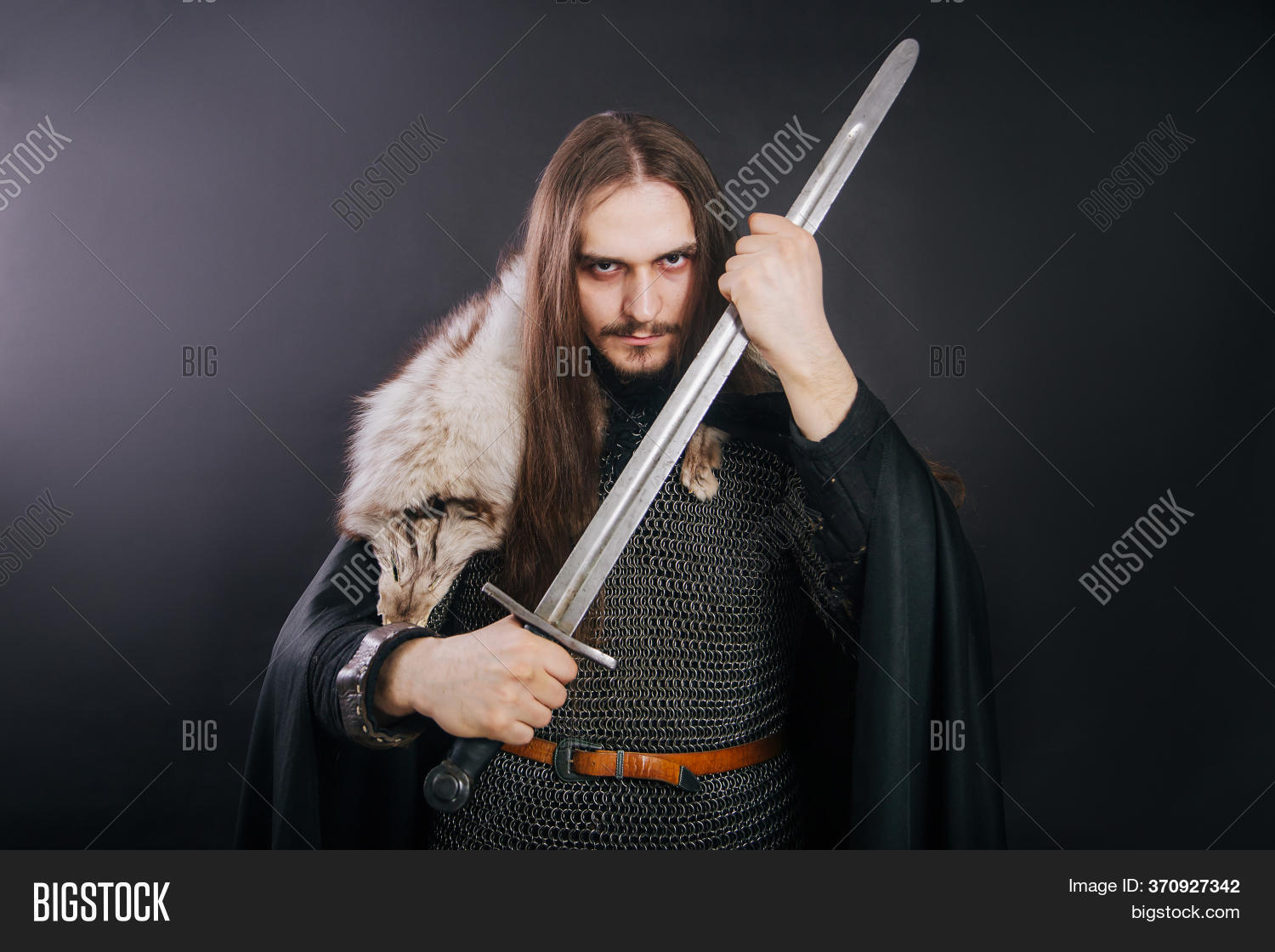 Knight Chain Mail Fur Image & Photo (Free Trial) | Bigstock
