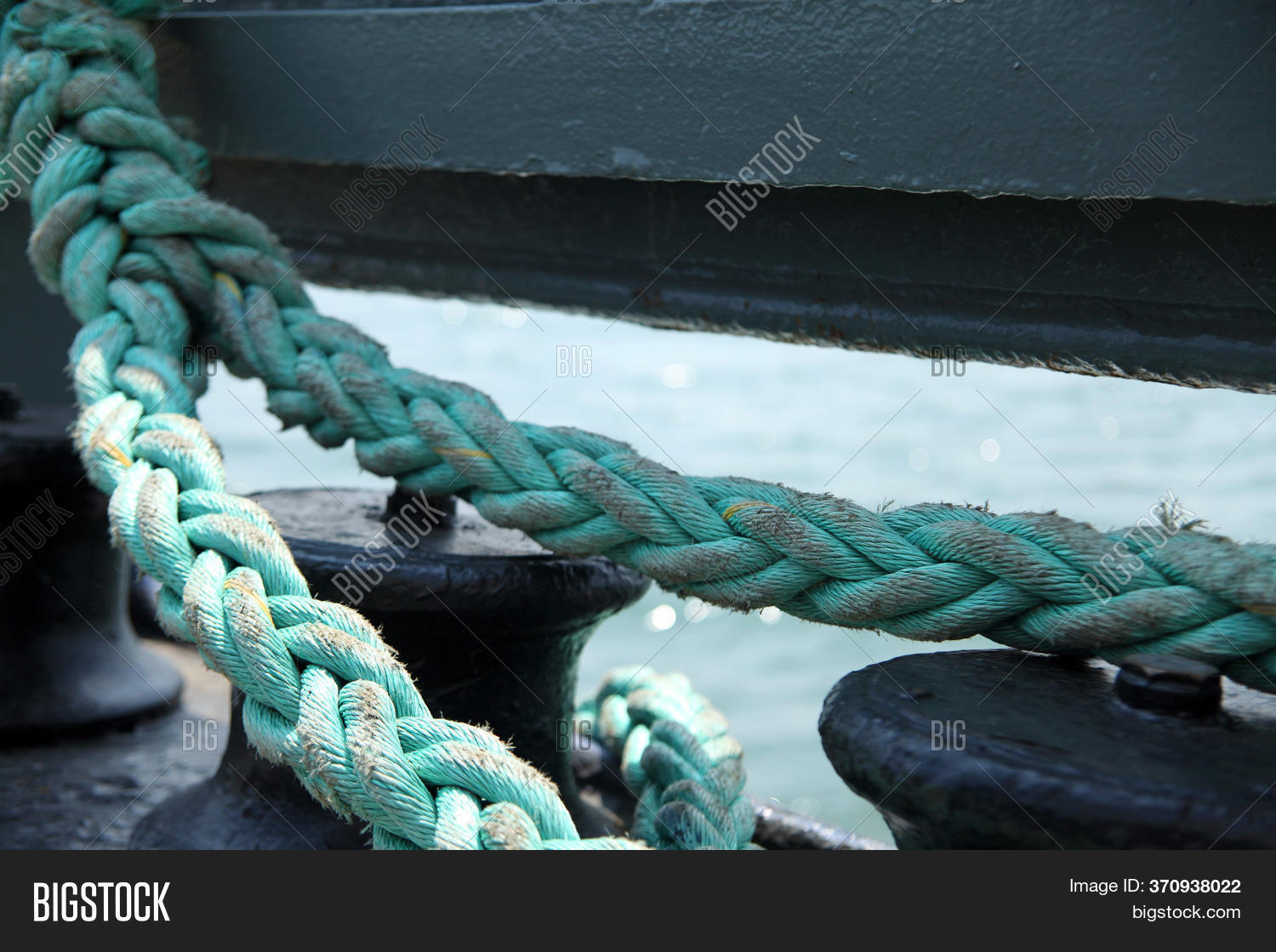 Rope Details Sea Boat Image & Photo (Free Trial) | Bigstock