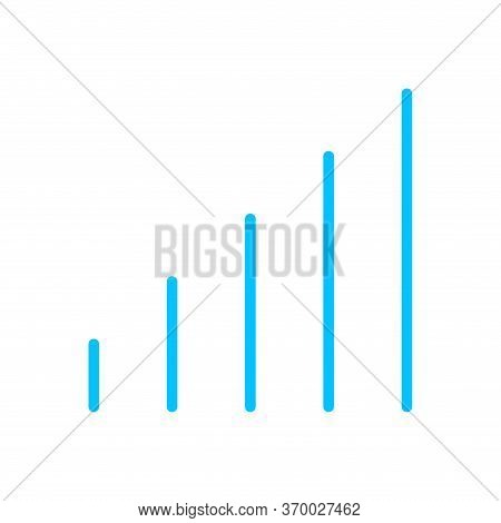Blue Line Graph Vector & Photo (Free Trial) | Bigstock