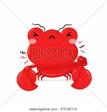 Cute Sad Angry Vector & Photo (Free Trial) | Bigstock