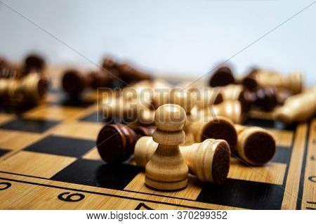 Chess Pieces Fell On Image & Photo (Free Trial) | Bigstock
