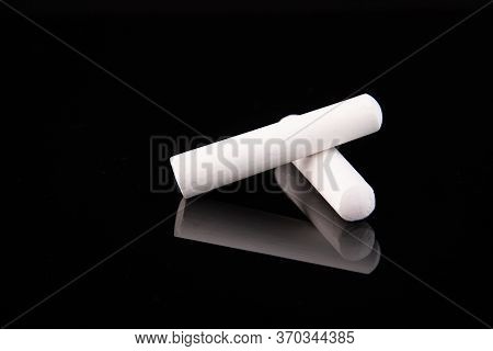 Two Pieces White Chalk Image & Photo (Free Trial) | Bigstock