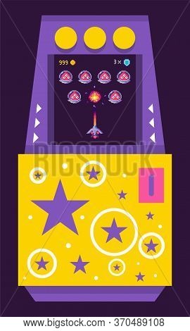 Classic Arcade Vector & Photo (Free Trial) | Bigstock