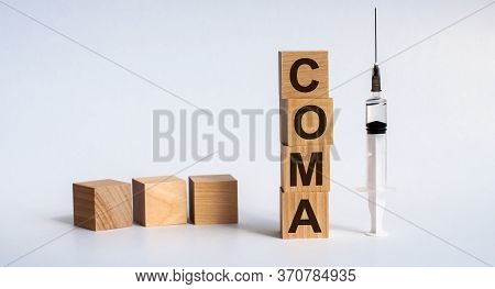Word Coma Written Image & Photo (Free Trial) | Bigstock