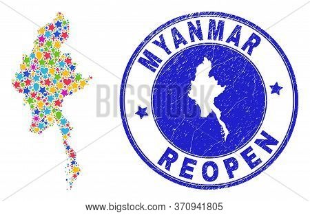 Celebrating Myanmar Vector & Photo (Free Trial) | Bigstock