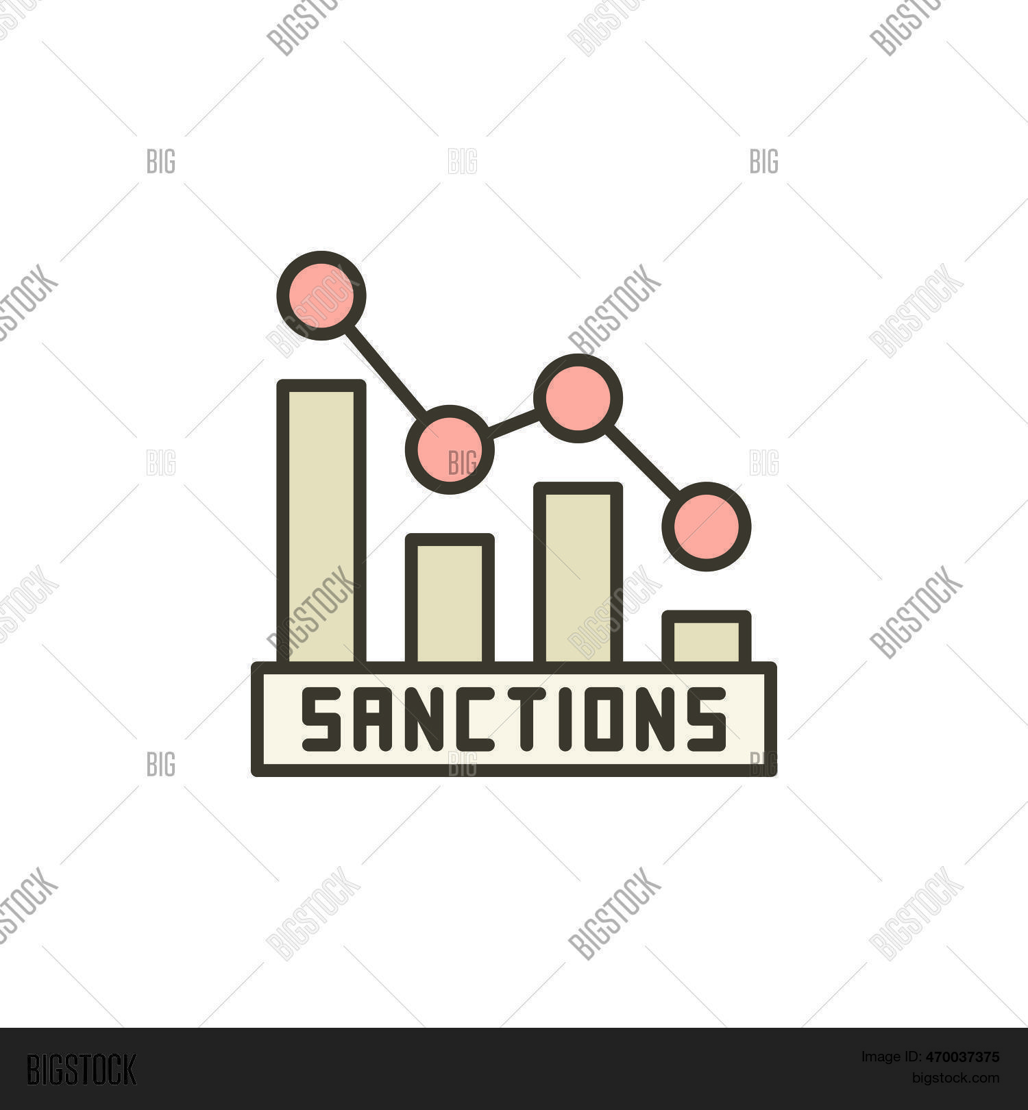 Sanctions Chart Vector & Photo (Free Trial) | Bigstock