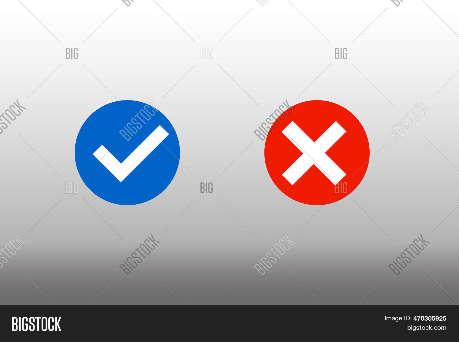 Check Mark Cross X Image & Photo (Free Trial) | Bigstock