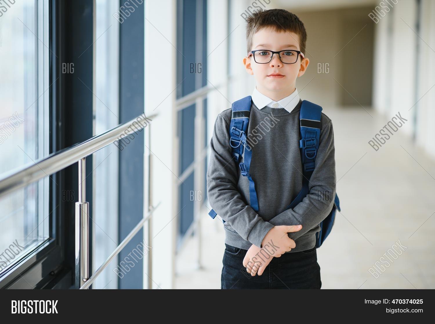 Schoolboy Schoolbag Image & Photo (Free Trial) | Bigstock