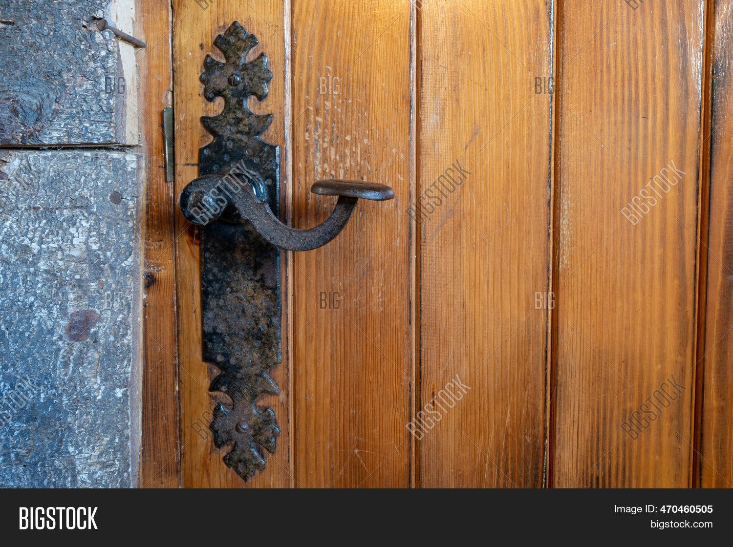 Antique Iron Handle Image & Photo (Free Trial) | Bigstock