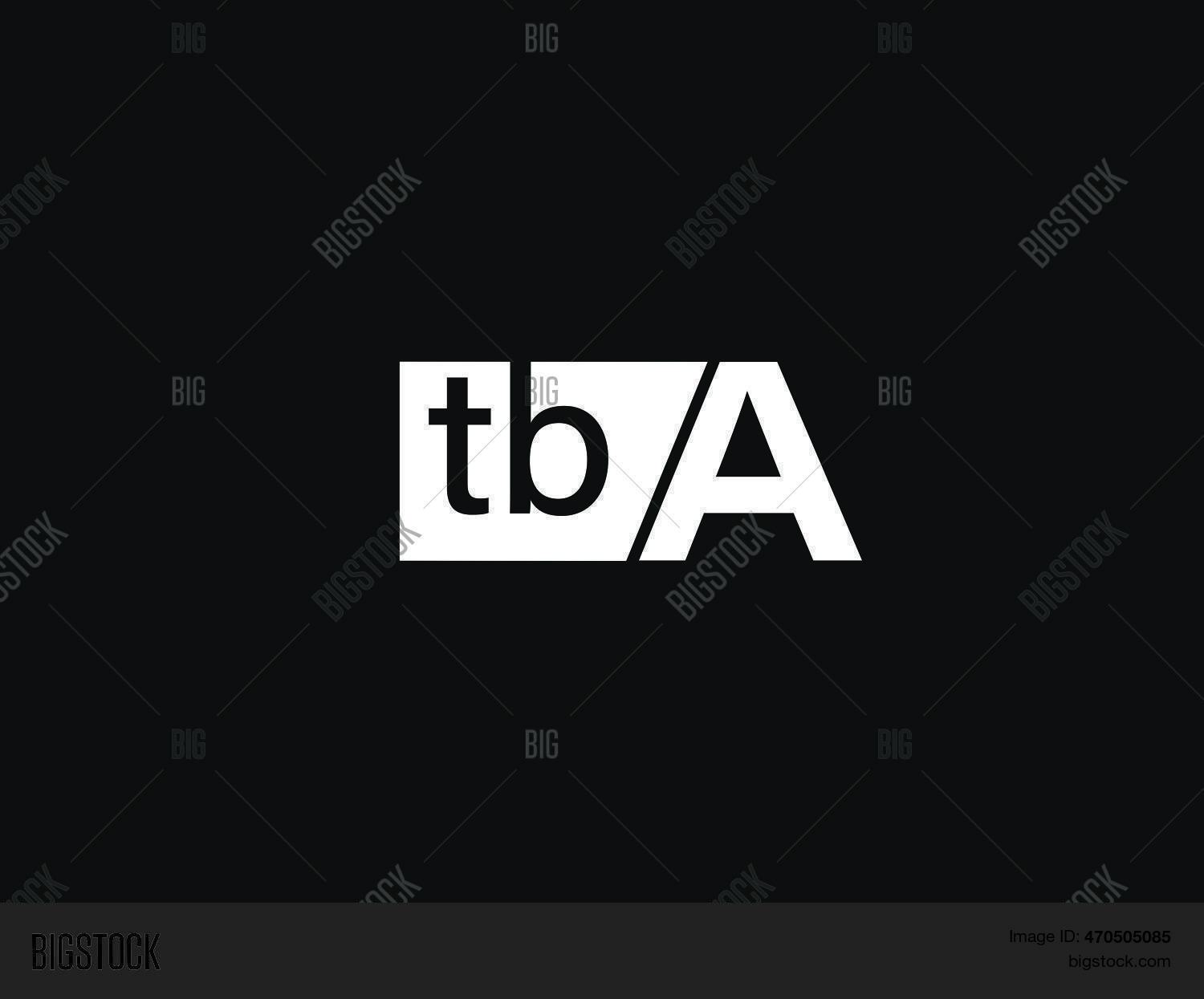 Tba Logo Graphics Vector & Photo (Free Trial) | Bigstock